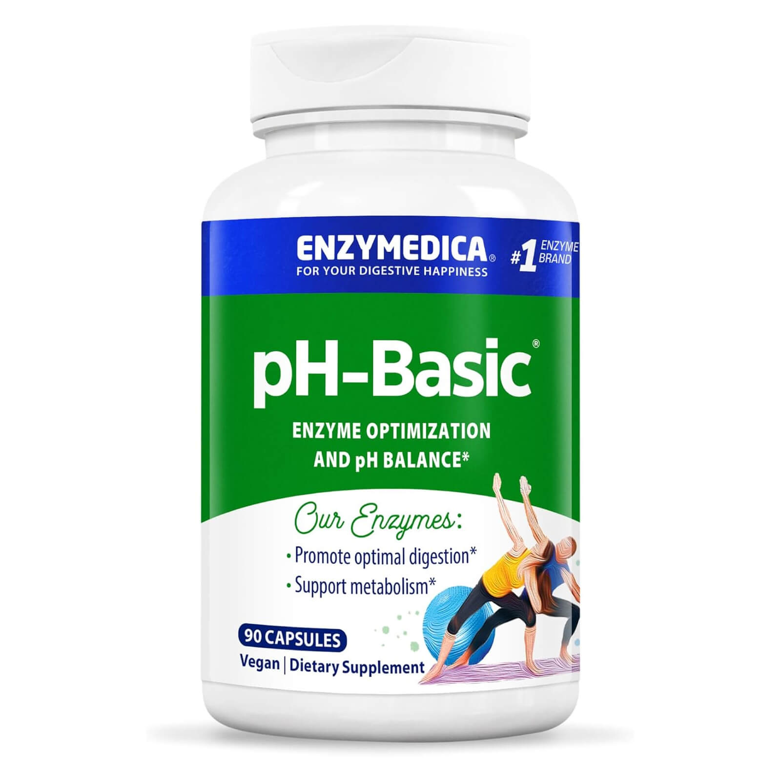 Enzymedica pH-Basic 90 Capsules | DailyVita