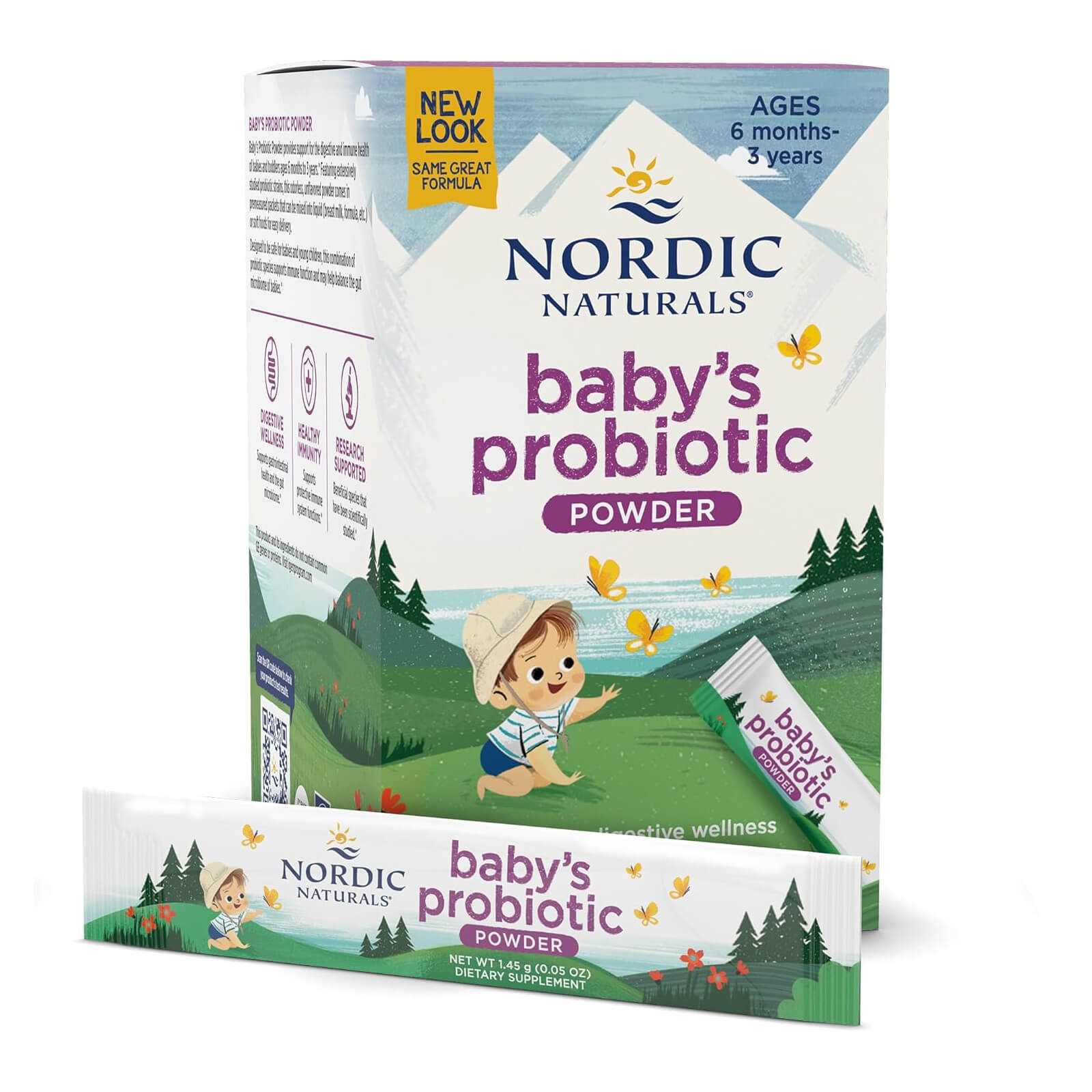 Nordic® El probiótico probiótico de 30 paquetes en polvo | DailyVita