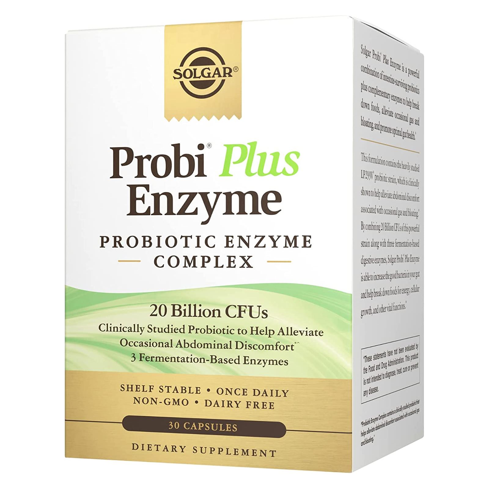 โซลการ์ probi plus เอนไซม์ 30 แคปซูล | DailyVita