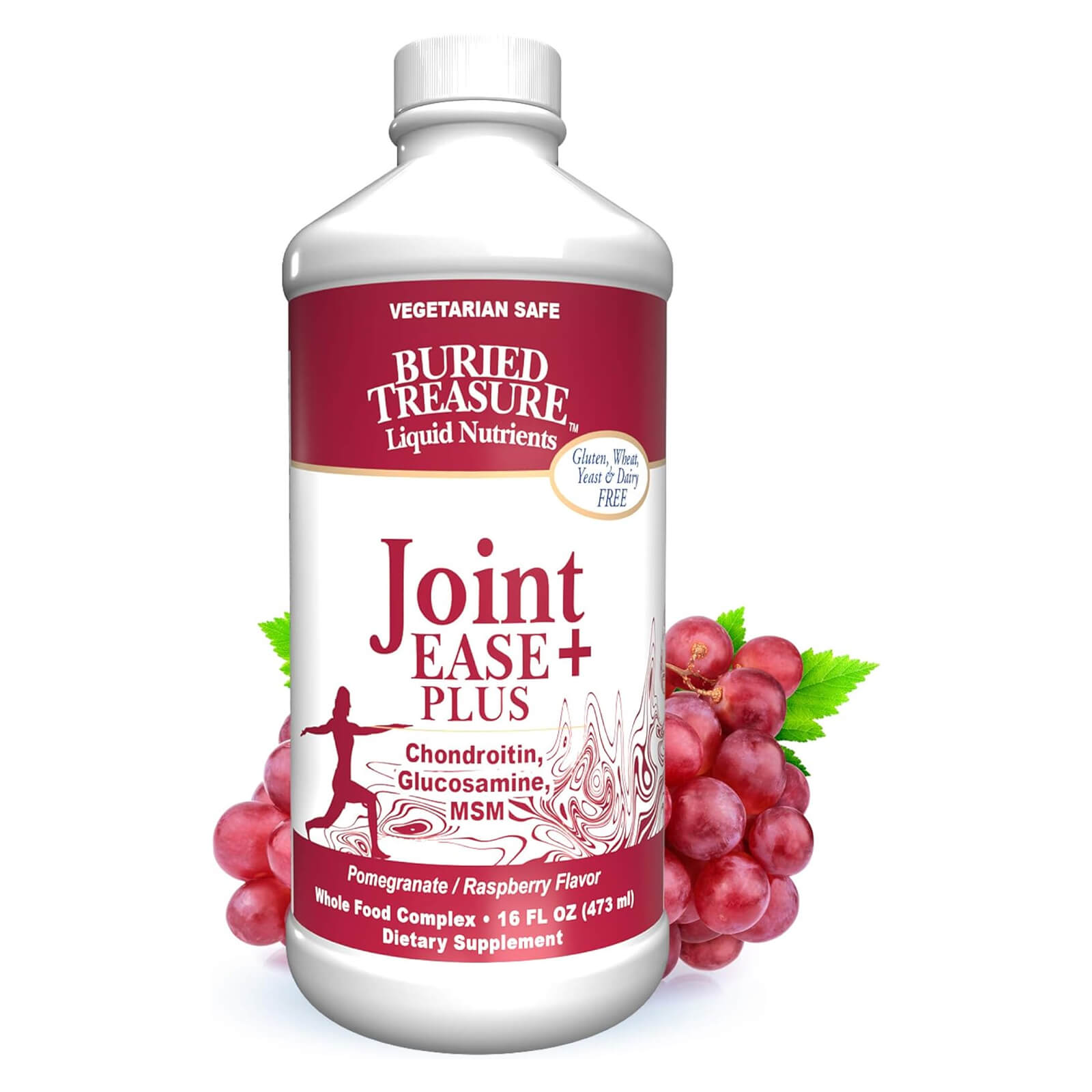 Buried Treasure Joint Ease Plus Advanced Liquid Formula - 16.54 oz ...