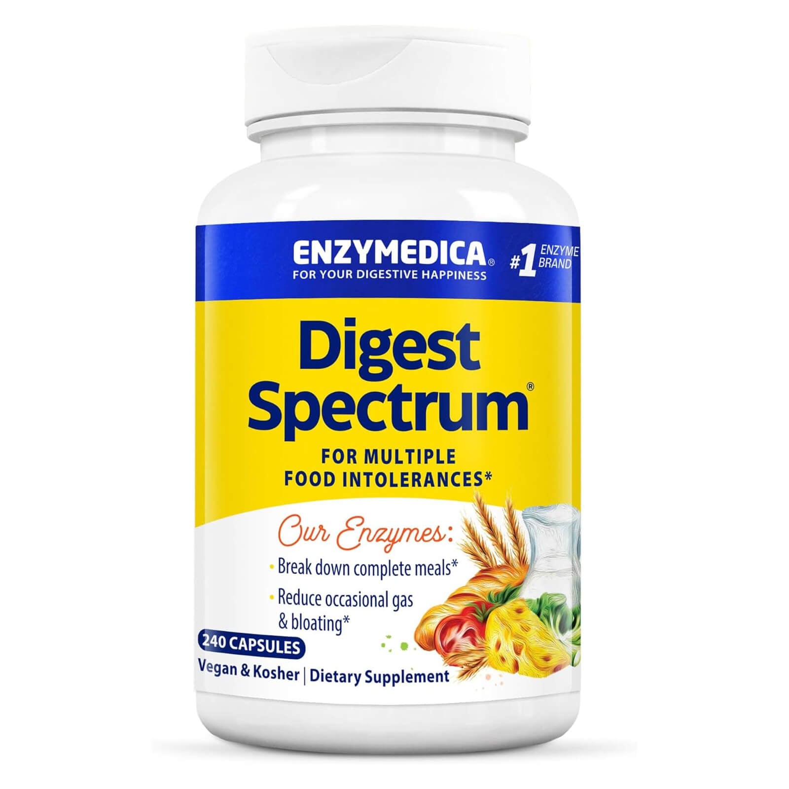 Enzymedica Digest Spectrum 240 Capsules | DailyVita