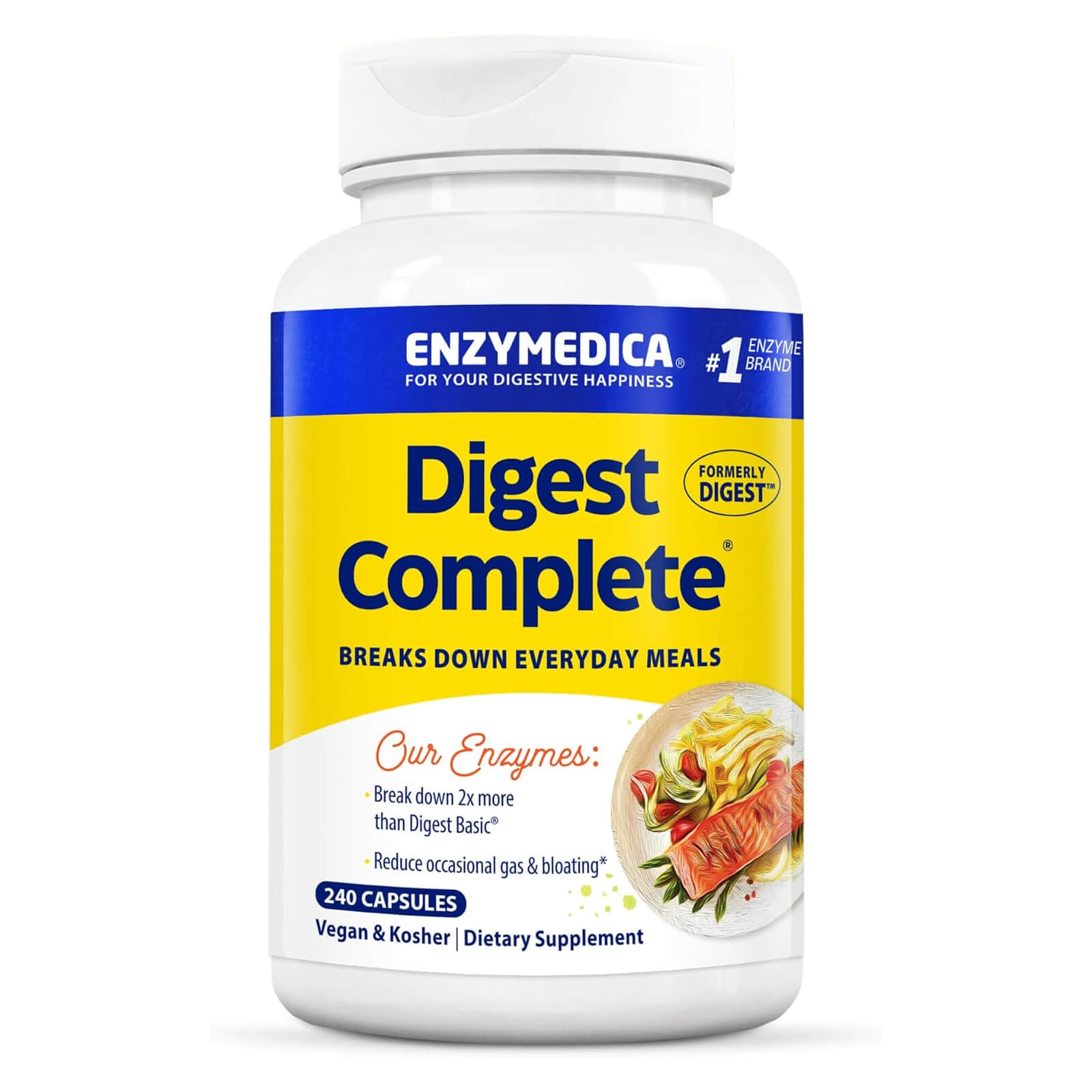 Enzymedica Digest 240 Capsules | DailyVita