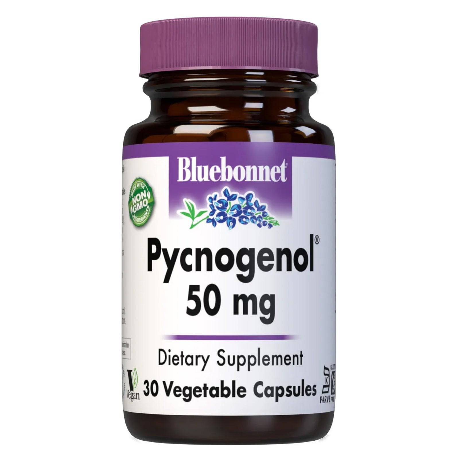 Bluebonnet Pycnogenol 50 mg 30 Veg Capsules | DailyVita