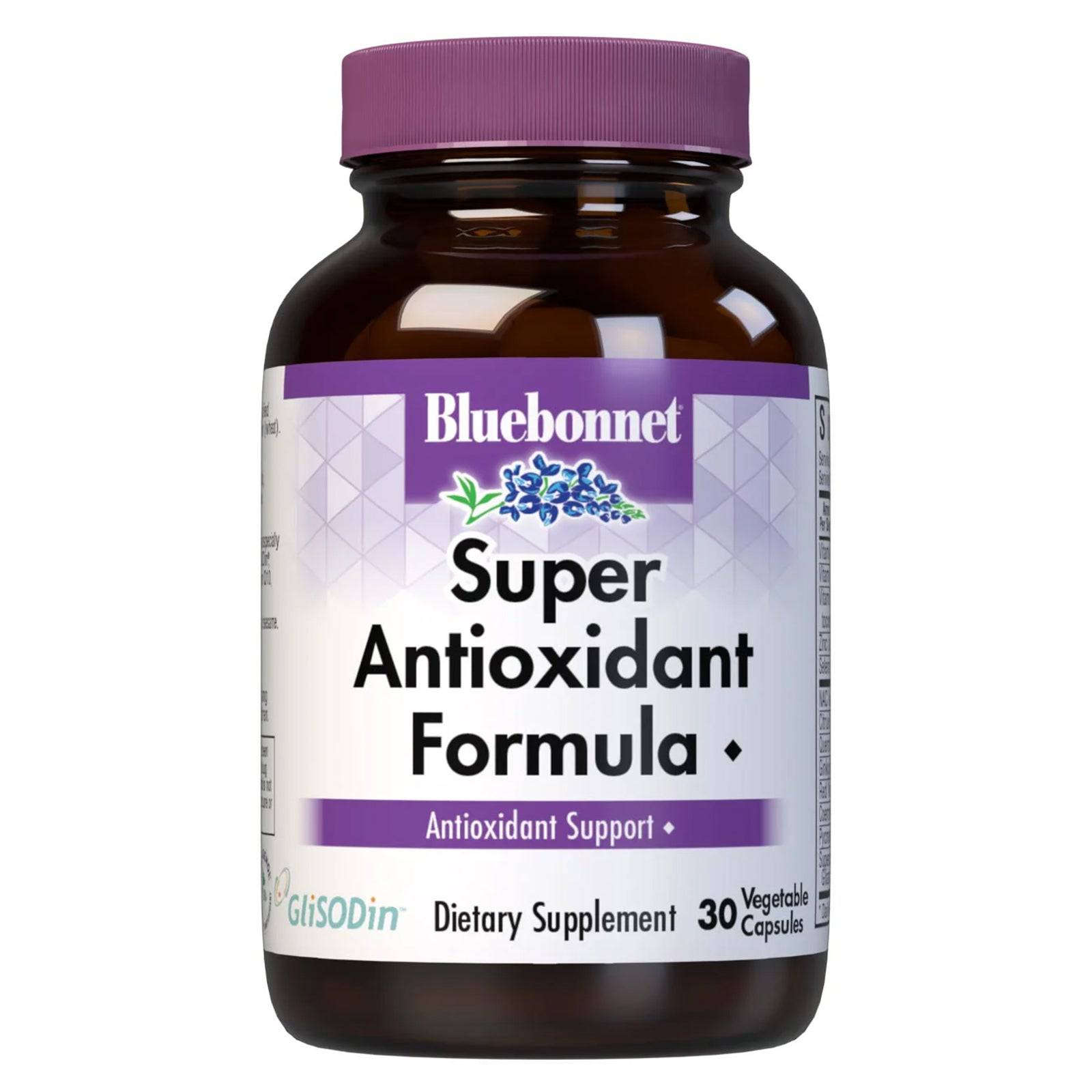 Bluebonnet Super Antioxidant Formula 30 Veg Capsules | DailyVita