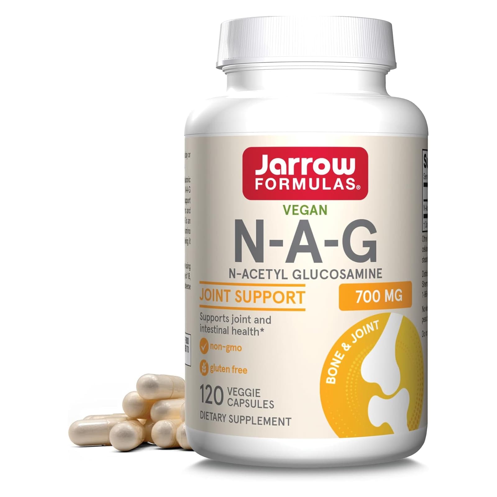 Jarrow Formulas N-A-G 700 mg 120 Veggie Caps | DailyVita