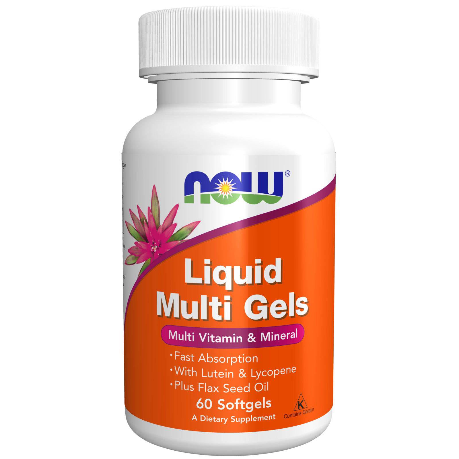 NOW Foods Liquid Multi Gels 60 Softgels | DailyVita